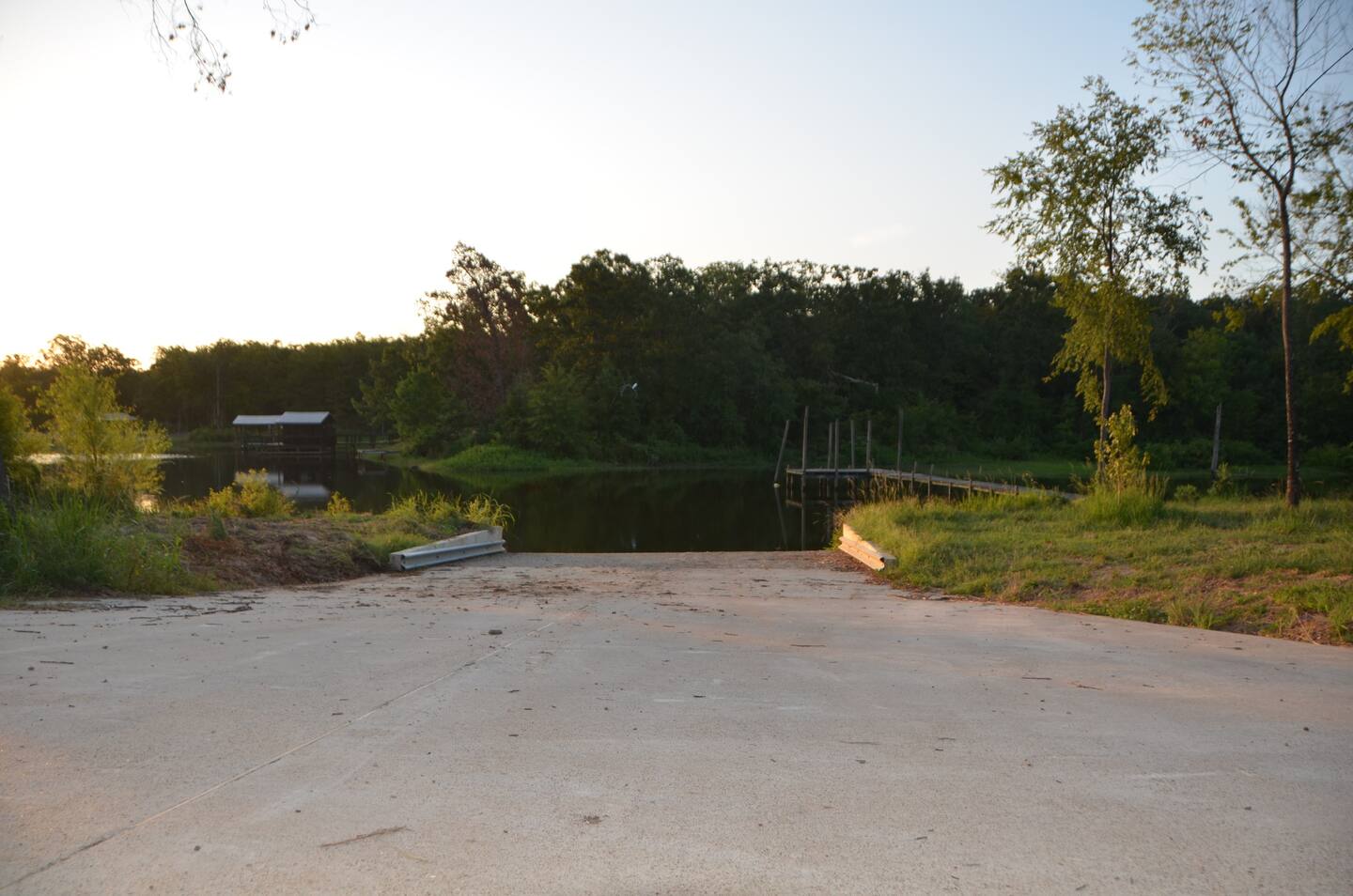 Large Boat Ramp – Lake Fork Farm